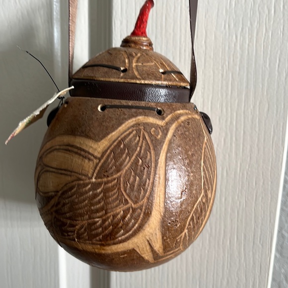 Bags | Nwt Coconut Bag With Crossbody Strap 14 Round From Jamaica ...